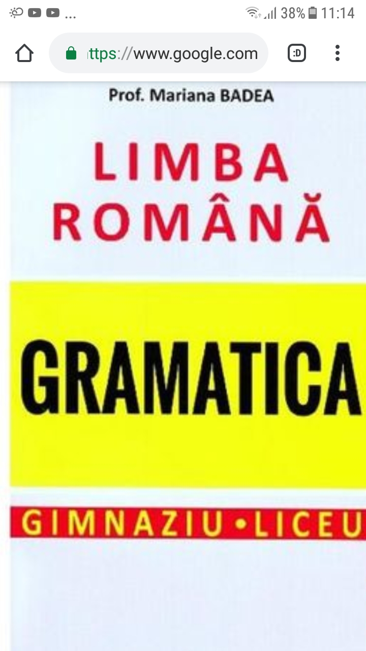 Gramatica limbii române (f.s. și valori morfologice) ;) - KIDIBOT ...