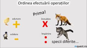 Probleme - ordinea efectuarii operatiilor - KIDIBOT Knowledge Battles